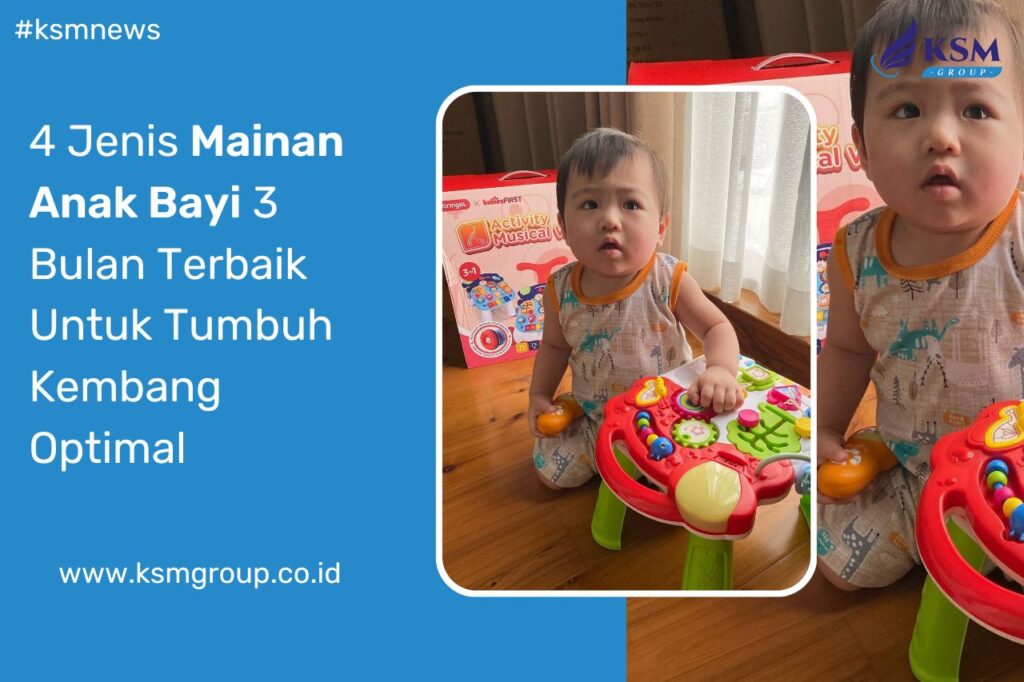 4 Jenis Mainan Anak Bayi 3 Bulan Terbaik Untuk Tumbuh Kembang Optimal